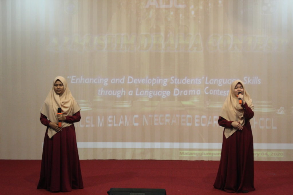 ALMUSLIM ENGLISH DRAMA CONTEST FOR GIRL