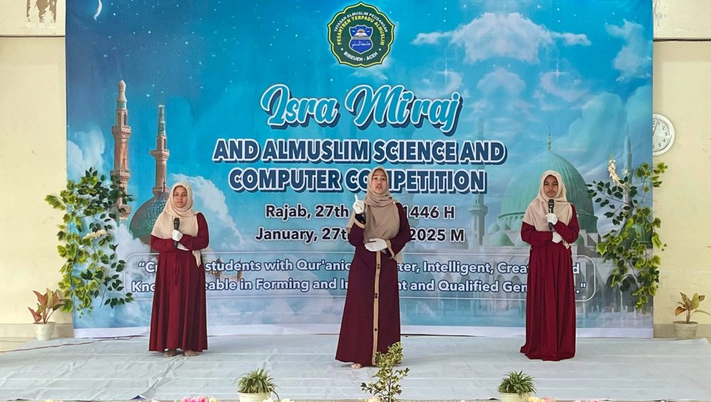Pesantren Terpadu Almuslim Gelar Peringatan Isra' Mi'raj dan ASCC 2025 dengan Semarak